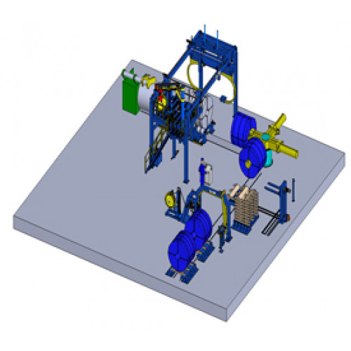 ID and OD Coil Packing Line Machine