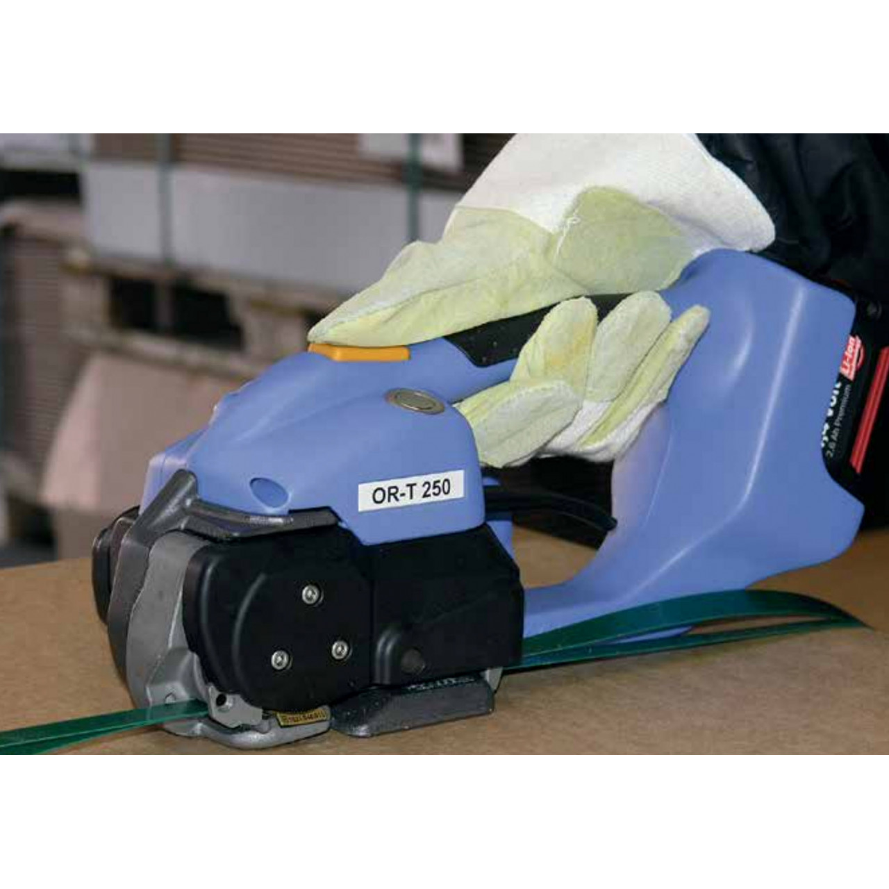 Orgapack OR-T 250 battery operated tool for poly strapping