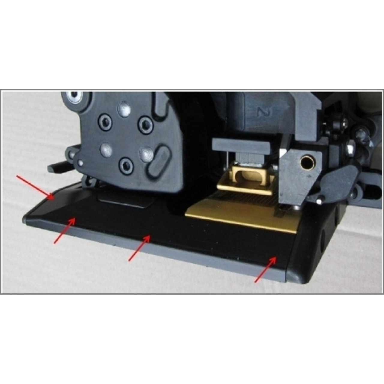 Fromm P328 battery powered tool for plastic strapping