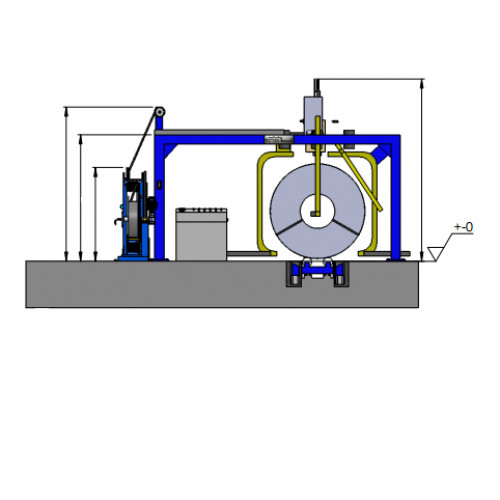 Slit Coil/ ID/ Radial Strapping Machine